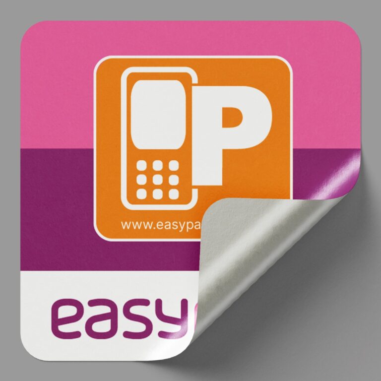 ParkApp EasyPark Sticker Vignette - Parkapp Sticker